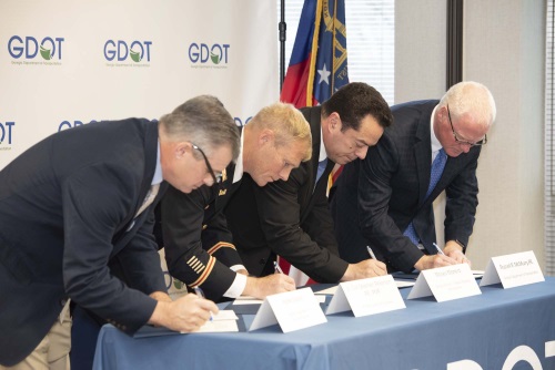 AASHTO Journal - Georgia DOT Signs Preservation Accord for Highway ...