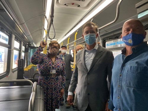 AASHTO Journal - Connecticut Deploys Its First All-Electric Transit Buses