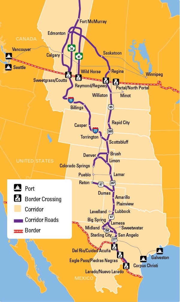 AASHTO Journal - Congressmen Reintroduce ‘Ports-to-Plains’ Highway Act