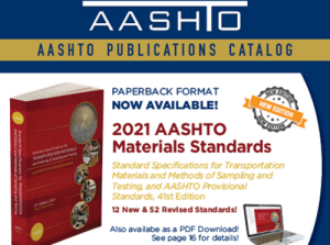 AASHTO Journal - AASHTO Issues New, Updated Publications Catalog