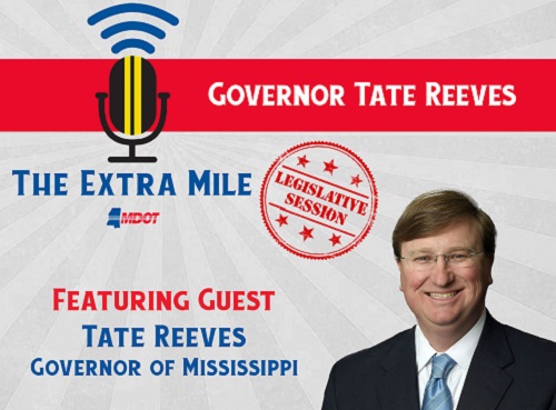 AASHTO Journal - Mississippi Governor Talks with ‘The Extra Mile’ Podcast