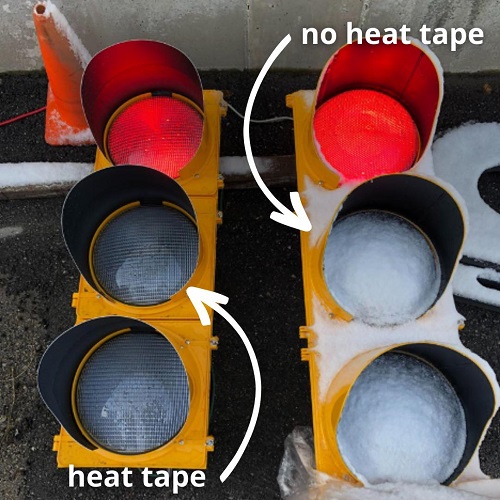 AASHTO Journal - Utah DOT Putting ‘Heat Tape’ on Traffic Signals