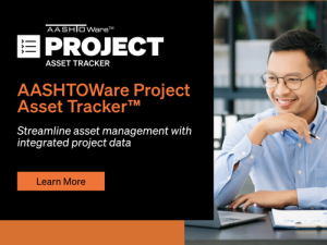 AASHTO Journal - AASHTOWare Project Details Asset Tracker Offering