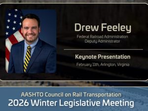 AASHTO Journal - Video: FRA’s Drew Feeley Talks Rail Goals for 2026